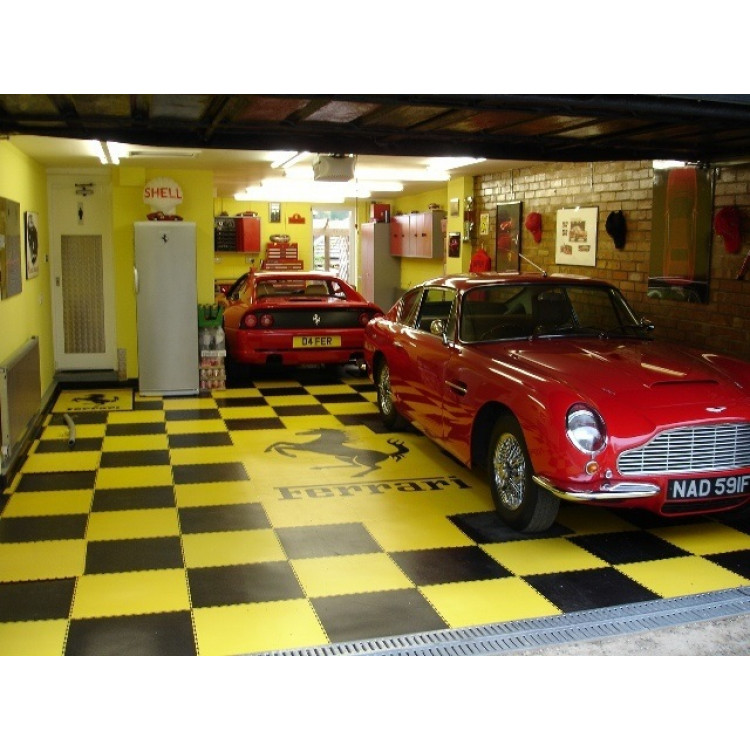 Garagevloeren bekleden met pvc-kliktegels in België, Nederland en ...